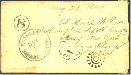 POST OFFICE IN PARADISE - Fifth Sub-Period of the Late Treaty Period